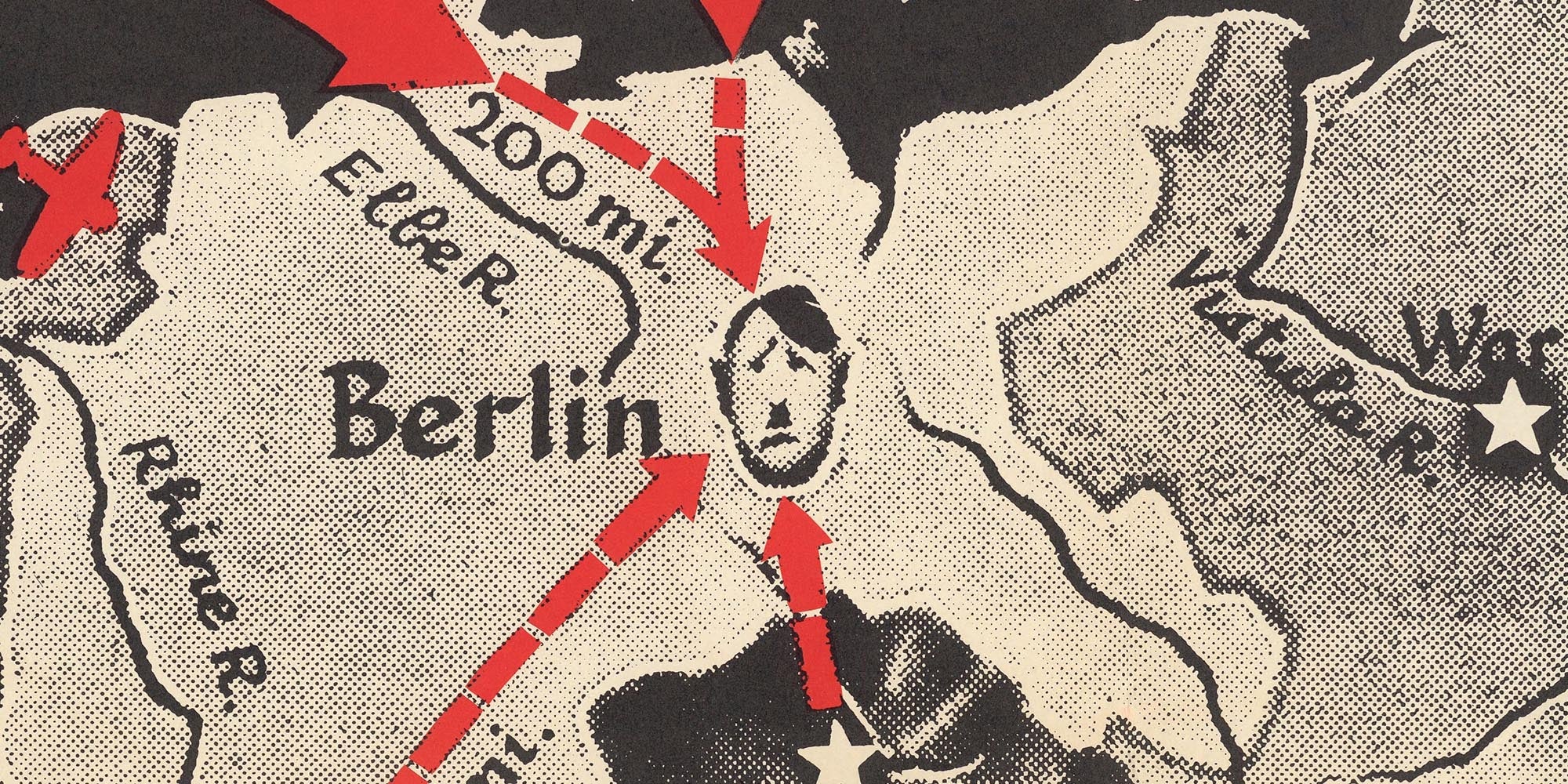 Alte Karten zum 1. und 2. Weltkrieg – The Unique Maps Co.