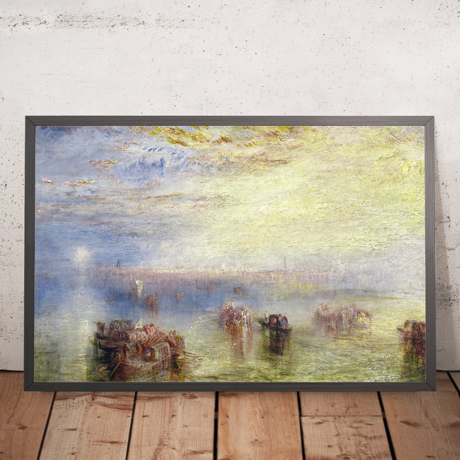 Approach to Venice by Turner, 1844 – The Unique Maps Co.